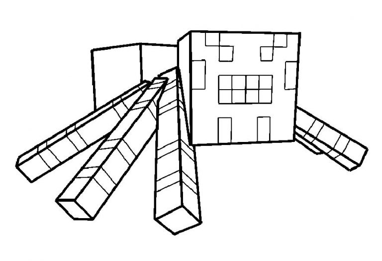 minecraft coloring book 51 – Having fun with children