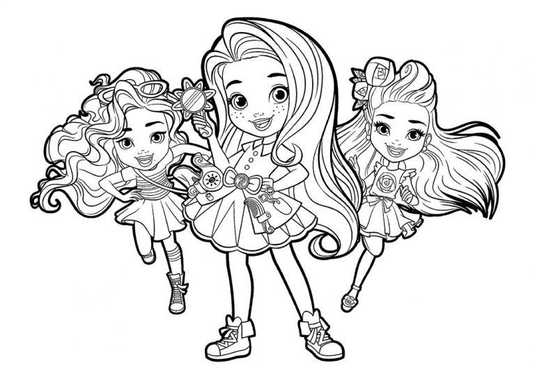 Sunny Day coloring pages – Having fun with children