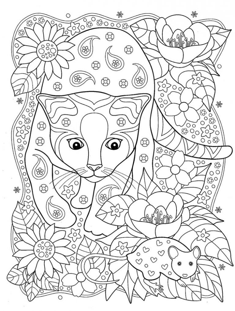 Antistress coloring pages – Having fun with children