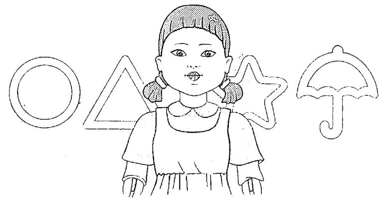 Squid Game coloring pages – Having fun with children
